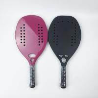 China Pala Pelota De Tennis Paddle Full Carbon Beach Padel Tennis Racket for sale