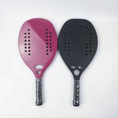 China Pala Pelota De Tennis Paddle Full Carbon Beach Padel Tennis Racket for sale