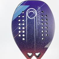 China Carbon Fiber Composite Tennis Padel Racket Professional Eva 13 Beach Tennis Rackets for sale