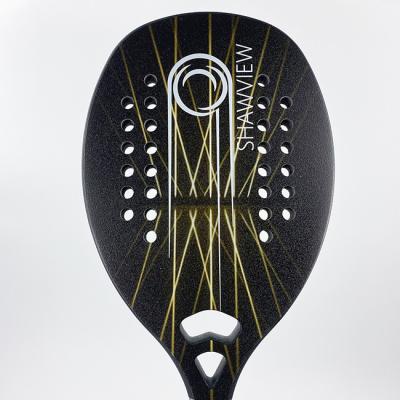China Eva 17 Paddle Tennis Racquets 3K Carbon Fiber Palas De Padel for sale