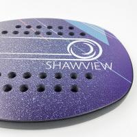China Customized Logo Beach Tennis Bats Water Mark Fiberglass Padel Racket Carbon for sale