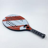 China Customized Beach Tennis Racket Carbon Fiber Composite Soft Mid Balance for sale