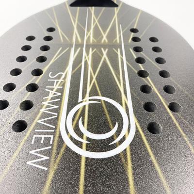 China Customized Logo Beach Paddle Rackets Carton 3K Beach Ball Tennis Padel Racket for sale