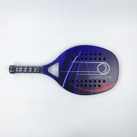 China ODM Padel Tennis Racket 3 K Beach Paddle Ball Set With Bag Mid Balance for sale