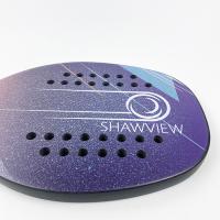 China Lightweight Tennis Paddle Racket Custom Logo Carbon Beach Tennis Bats for sale