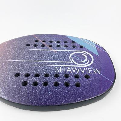 China Lightweight Tennis Paddle Racket Custom Logo Carbon Beach Tennis Bats for sale