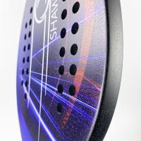 China 12K Carbon Racchetta Paddle Tennis Racquets EVA 17 Degree Beach Ball Racket for sale