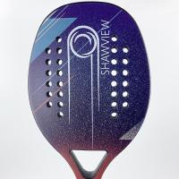China Lightweight Tennis Paddle Racket Custom Logo Carbon Beach Tennis Bats for sale