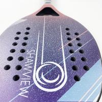 China Lightweight Tennis Paddle Racket Custom Logo Carbon Beach Tennis Bats for sale