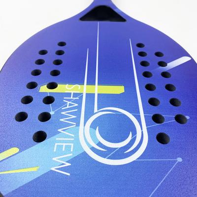 China Customized Beach Tennis Rackets High Balance Carbon Fiber Composite Paddle Board Racket for sale