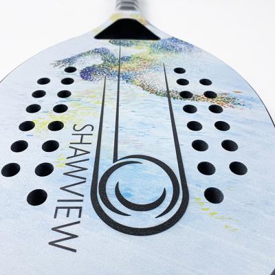 China Carbon Fiber Tennis Paddle Raquetes School Beach Tennis Rackets for sale