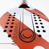 China Mid Balance Tennis Paddle 3k Carbon EVA 13 Beach Paddle Ball Racket for sale