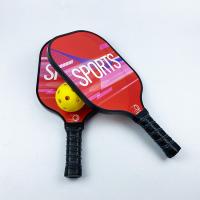 China Hard EVA Pickleball Racket Aramid Honeycomb Core Home Carbon Pickleball Paddle for sale