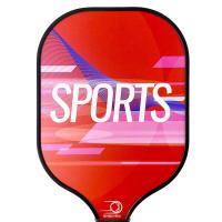 China Hard EVA Pickleball Racket Aramid Honeycomb Core Home Carbon Pickleball Paddle for sale