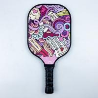 China Pink Pickleball Racket  Pp Honeycomb Core Raquetas Pickleball for sale