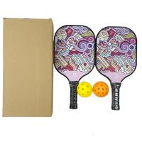 China Pink Pickleball Racket  Pp Honeycomb Core Raquetas Pickleball for sale