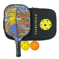 China Gym Pickleball Racket EVA Carbon Custom Printed Pickleball Paddles for sale