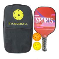 China Light Weight Pickleball Racket Carbon Skin Custom Pickleball Paddle for sale