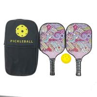 China Pink Pickleball Racket  Pp Honeycomb Core Raquetas Pickleball for sale