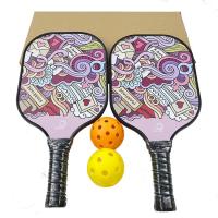 China Racquet Pickleball Custom Paddles 3k Graphite Carbon Fiberglass Pickleball Paddles for sale