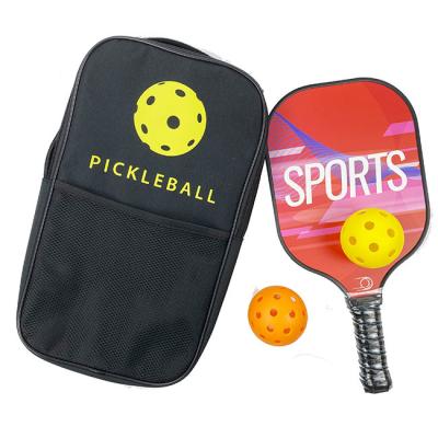 China Carbon Pickleball Racket Honeycomb Core UV Printing Paddle Pickleball for sale