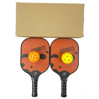 China Premium Graphite Pickleball Racket  PP Honeycomb Core Carbon Fiber Pickleball Paddle for sale