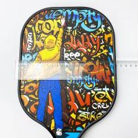 China Raquete Fiber Carbon Pickleball Paddle Pp Honeycomb Custom Logo Pickleball Paddle for sale