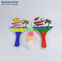 China OEM Cotton Wood Beach Racket EVA Beach Tennis Racket for sale