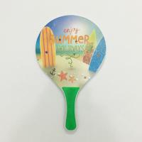 China OEM Cotton Wood Beach Racket EVA Beach Tennis Racket for sale