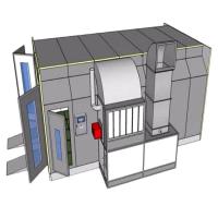 China Impeccable Paint Jobs with Advanced Spray Bake Painting Booths for sale