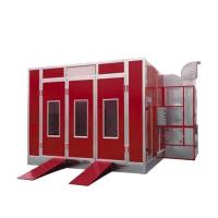 China Time Saving Car Paint Booth Coating Foldable Door Truck Spray Booth for sale