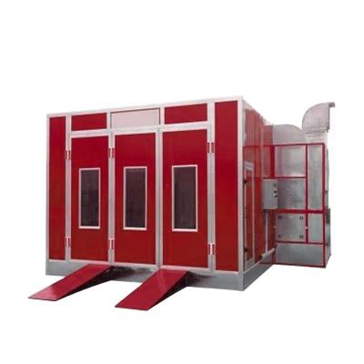 China Time Saving Car Paint Booth Coating Foldable Door Truck Spray Booth for sale