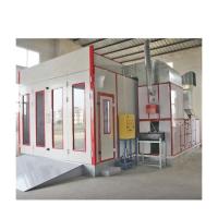 China Versatile Auto Paint Booth 10um - 50um Coating Outdoor Spray Booth Switch Style for sale