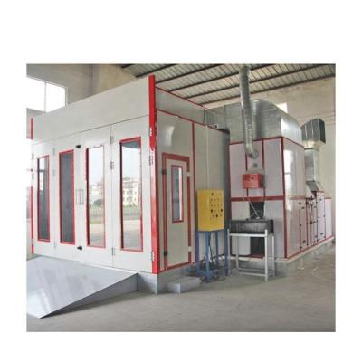 China Versatile Auto Paint Booth 10um - 50um Coating Outdoor Spray Booth Switch Style for sale