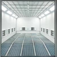 China CE Certified 220V Automotive Spray Booth with Infrared Curing Lamps for sale