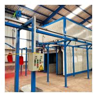 China 500kg Load Overhead Conveyor System Electric Heating Paint Line Conveyor For Diverse Dimensions for sale