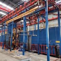 China Customized Overhead Conveyor Paint Line Line Painting Paint For Heavy-Duty Products for sale