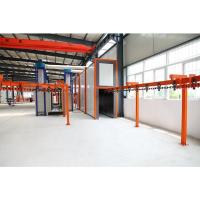 China Precise Overhead Conveyor Vertical Powder Coating Line Industrial Paint Line For Heavy Oversized Products for sale