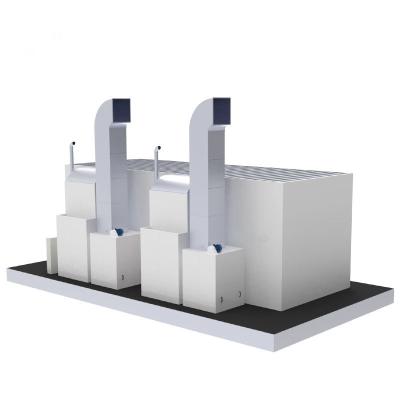 China Heavy-Duty Industrial Spray Booth (Bus, Truck & Machinery) Large-Capacity Refinishing Enclosures for Oversized Vehicles for sale