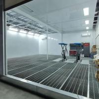 China Heating System Bus Big Size Spray Booth Exterior Paint Booth For Optimal Curing for sale