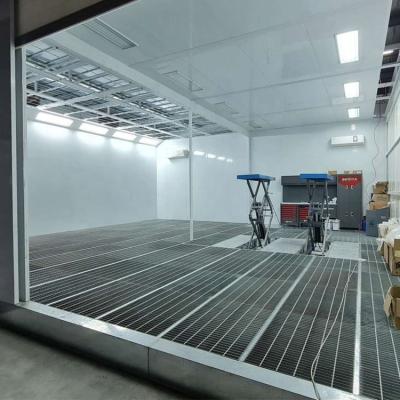 China Heating System Bus Big Size Spray Booth Exterior Paint Booth For Optimal Curing for sale