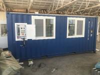 China Easy To Assemble Mobile Container Spray Booth Convenient Standard Spray Booth For Auto Repairs for sale