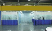 China Comprehensive Prep Station Spray Booth PVC Curtains Prep Stations Automotive Paint for sale