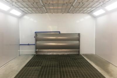China Water Curtain Paint Spray Booth , Water Wash Spray Booth For Sale for sale