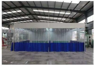 China PLC Touch Screen Control Advanced Paint Prep Station with Dual Filtration System for sale