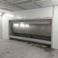 China Environmental protection Water Curtain Spray Cabinet Paint Mist Purification Equipment Cyclone Water Curtain Booth for sale