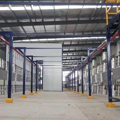 China Elevated conveyor coating solutions production line coatings tailored for unique shape products for sale