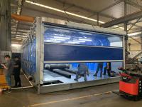 China Model CT-RT-Series Industrial Retractable Mobile Spray Booth for sale