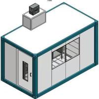 China Enclosed Abrasive Media Blasting Chamber with Automated Floor Recovery System for Surface Preparation for sale