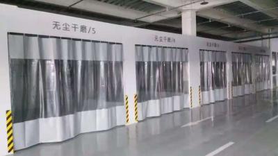 China Standard Automotive Preparation Station with PVC Curtains & Downdraft Extraction for sale